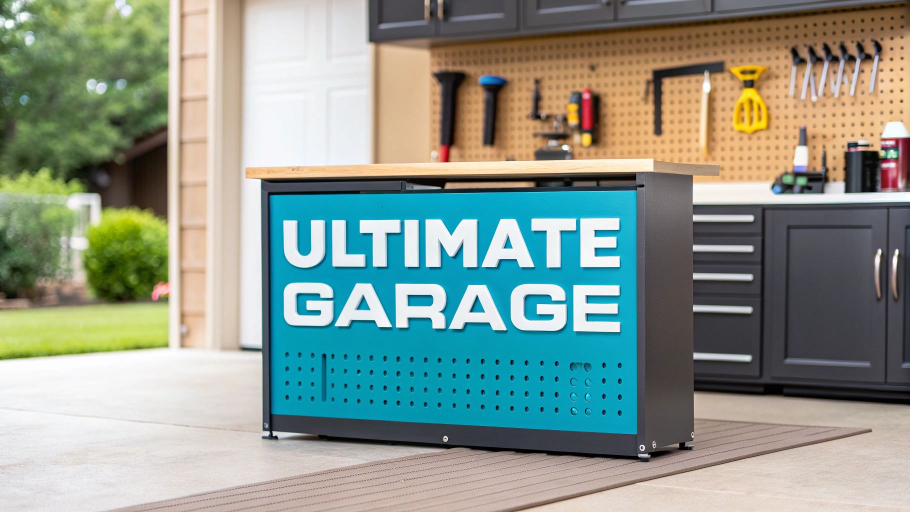 Build Your Ultimate Garage Workbench and Storage - TEMA Solutions Limited